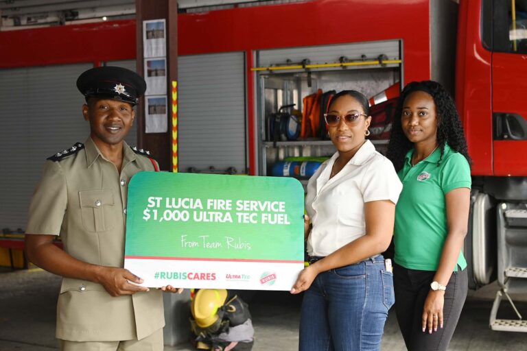 RUBIS fuels St Lucia Fire Service outreach activities - RUBIS Caribbean
